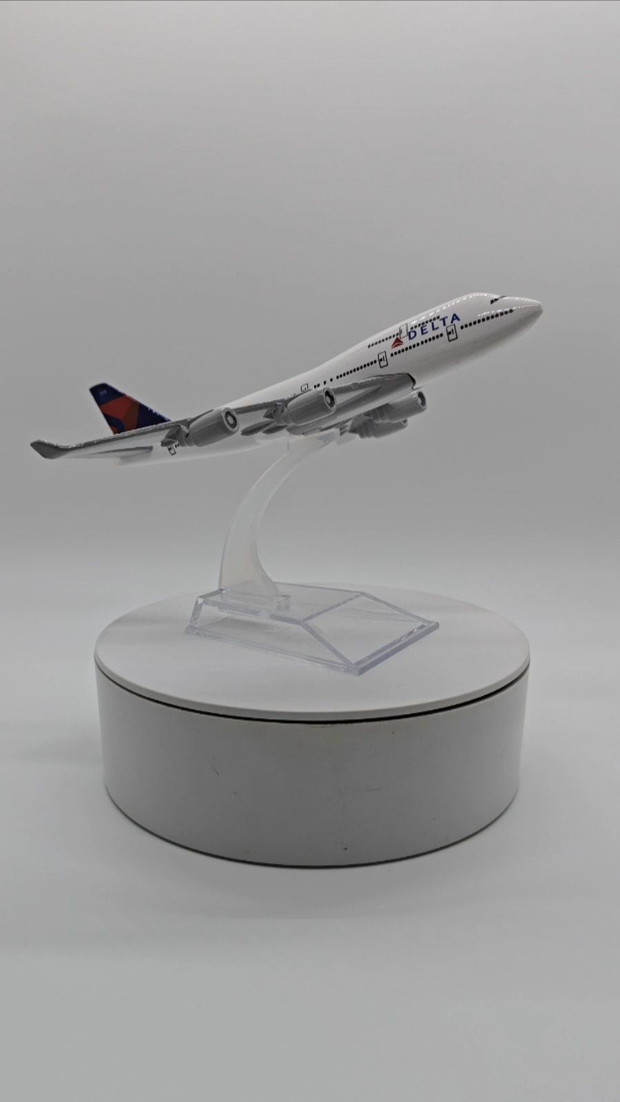 1/400 DELTA AIRLINES B747 16CM Diecast Aircraft Passenger Plane Model ...