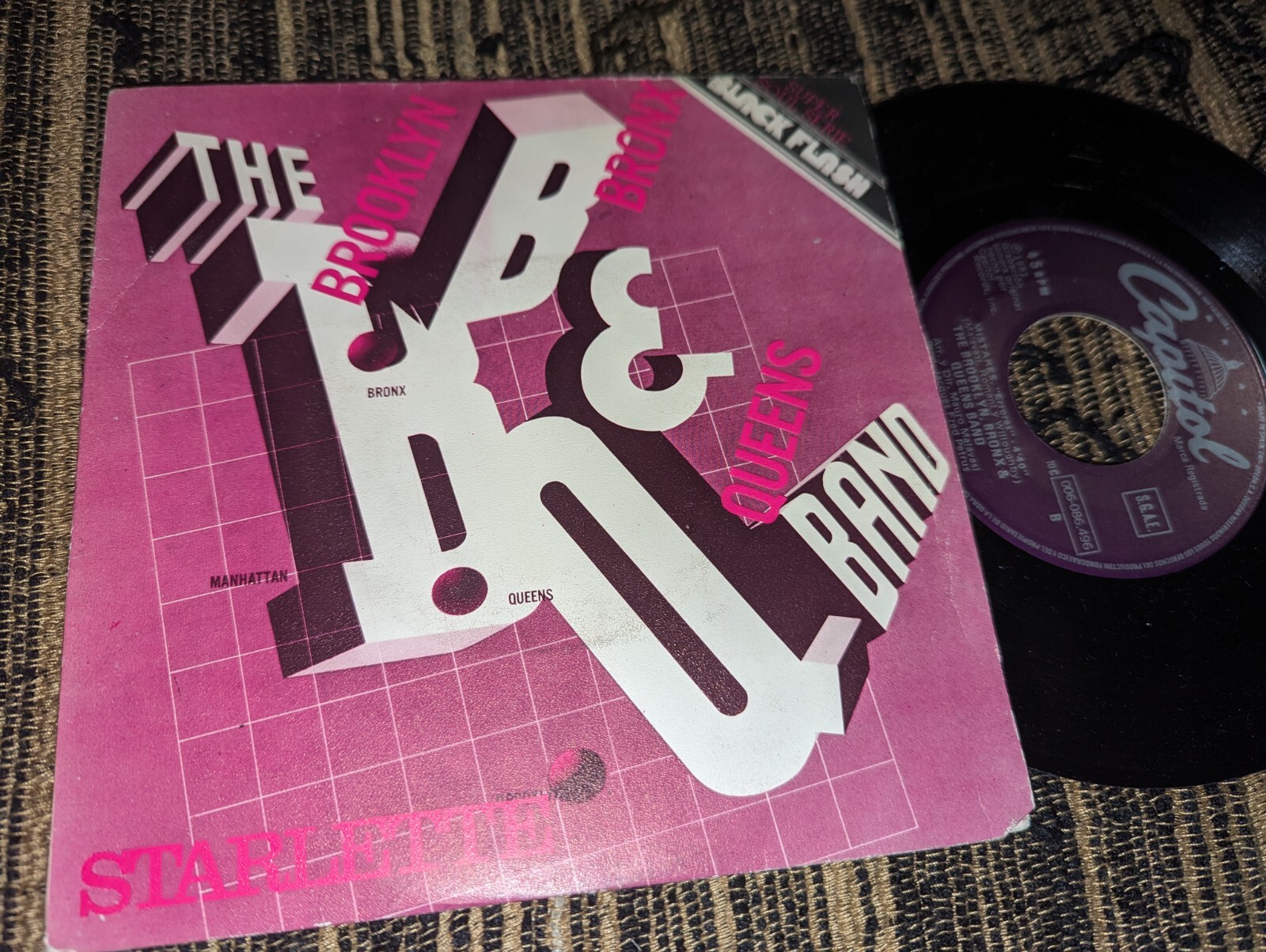 The Brooklyn, Bronx & Queens Band Starlette/Mistakes 7 " 45 1982 ...