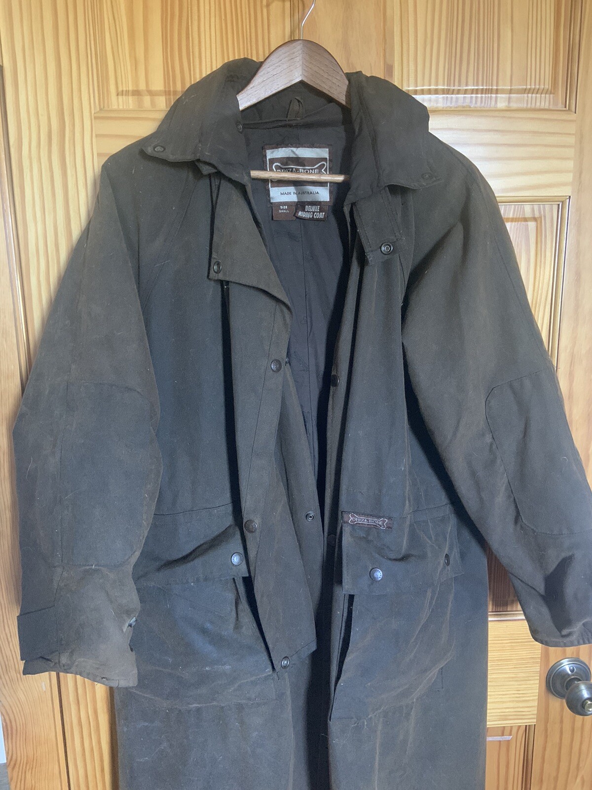 Driza-Bone Heavy Weight Oilskin Riding Coat/Duster. Great Condition. | eBay