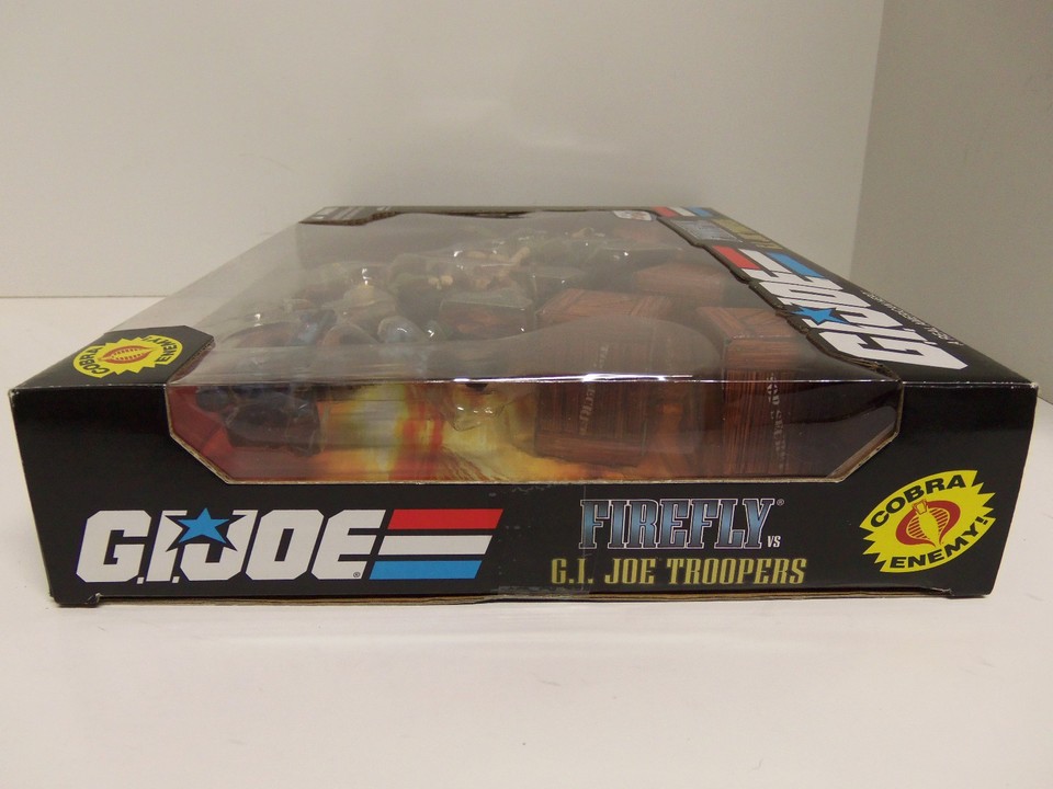 GI JOE 25th Anniversary 2008 Firefly vs Joe Troopers Toys R Us ...