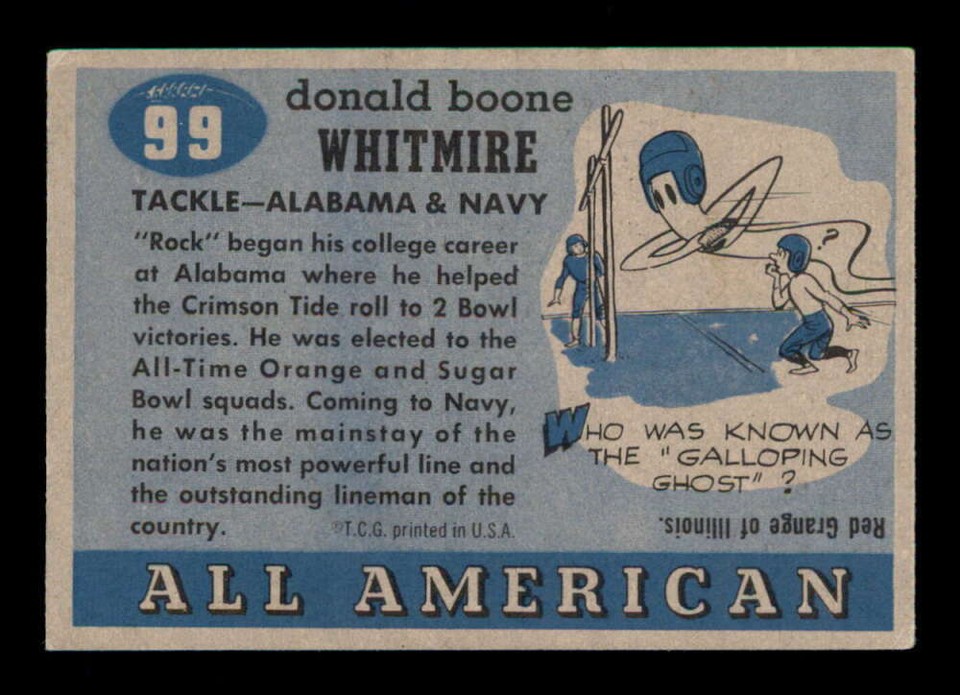 1955 Topps #99 Don Whitmire SP RC VGEX X3038997 | eBay