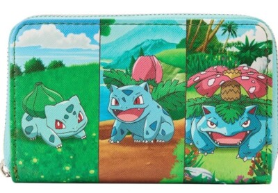 Loungefly Pokémon™ Bulbasaur Evolutions Zip Around Wallet | eBay