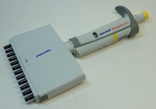 Eppendorf Research Plus 12 Multi-Channel 100 Pipette, Pipet, 10-100uL ...