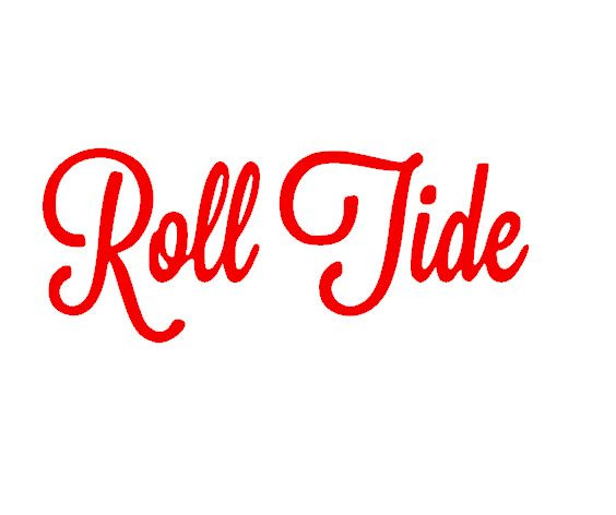 Rolltide Logo Alabama Crimson Tide Merry Christmas To All And To All A