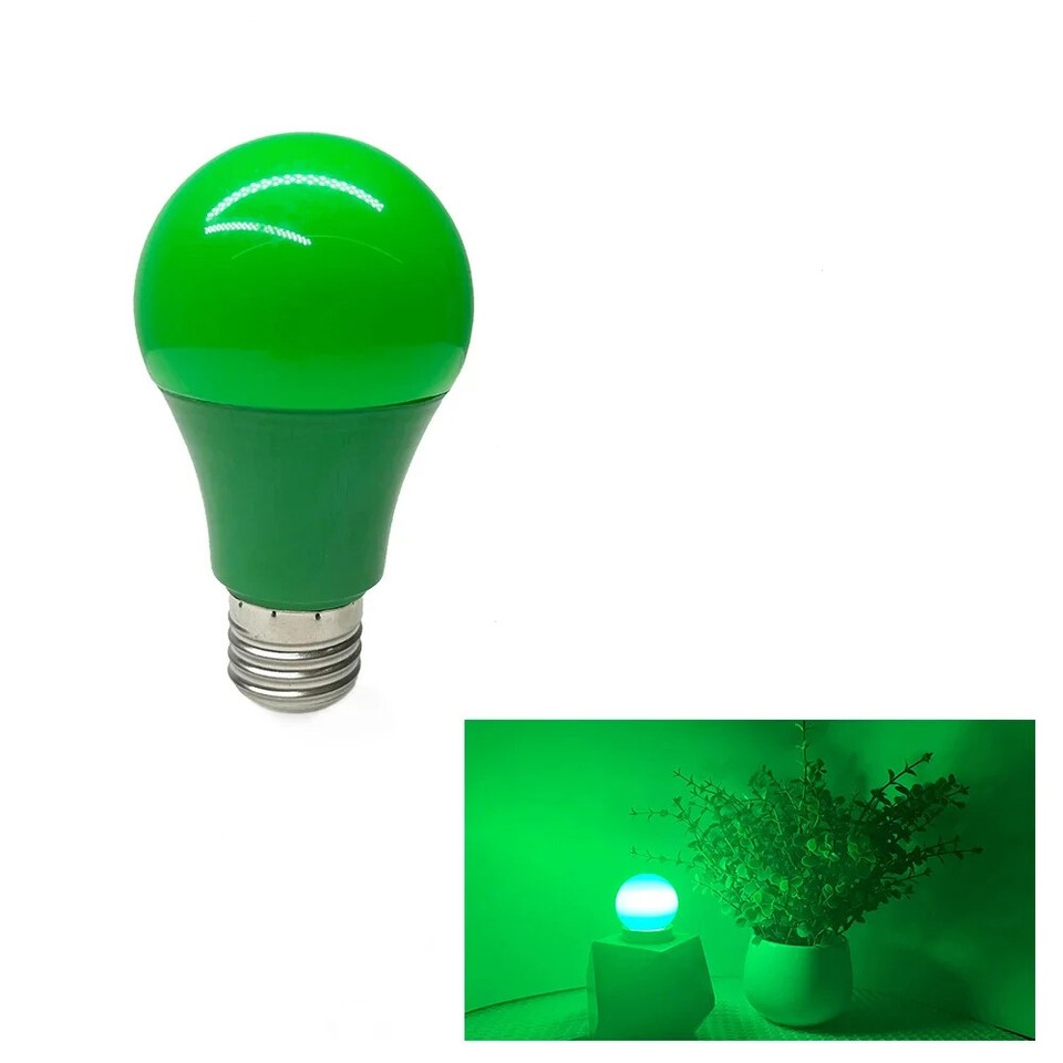 All Colors LED Lamp Bulbs E27 Screw Chip 2835 Plastic Bulb for Outdoor ...