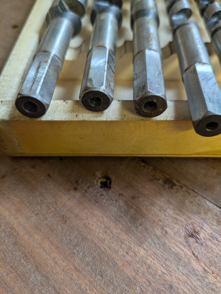 Screwfix Wood Drill Bit Box Set. | eBay UK