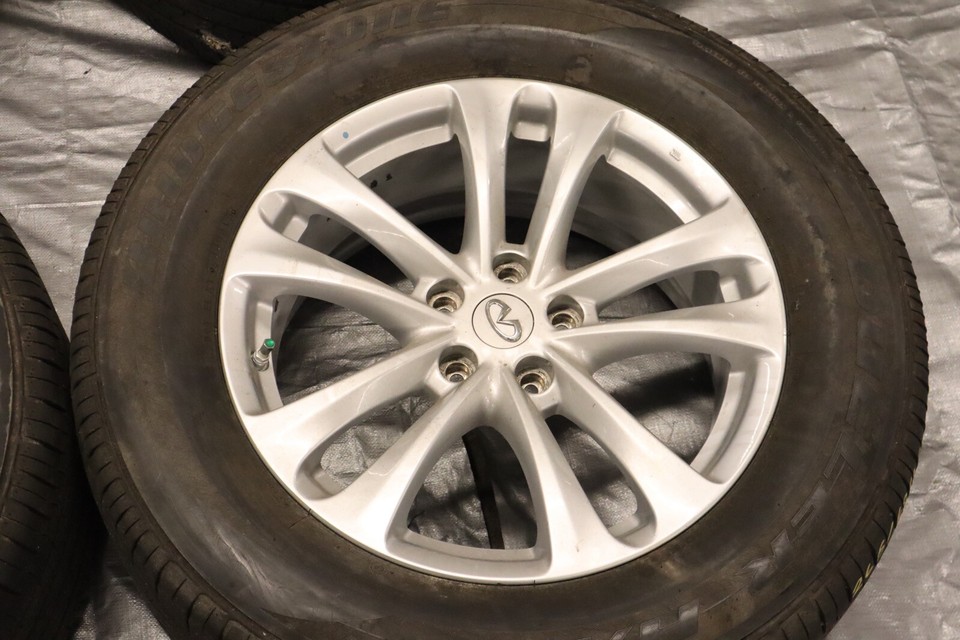 2014-2017 Infiniti QX70 OEM Wheels 18x8 +50 5x114.3 Bridgestone 265 ...