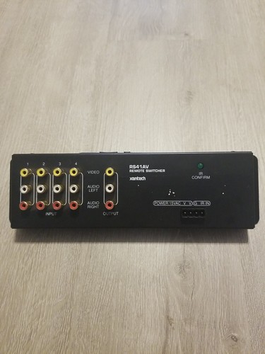 Xantech RS41AV Remote Audio/Video Switcher - Great Condition | eBay