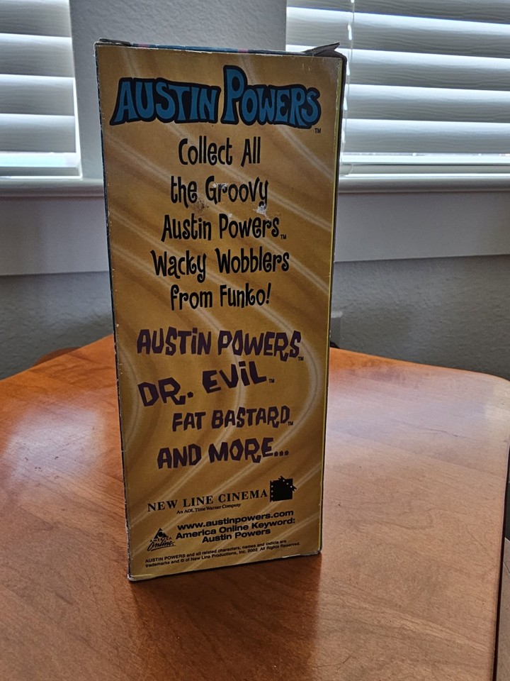 Austin Powers Fat Bastard SILVER BASE Wacky Wobblers Funko Bobblehead ...