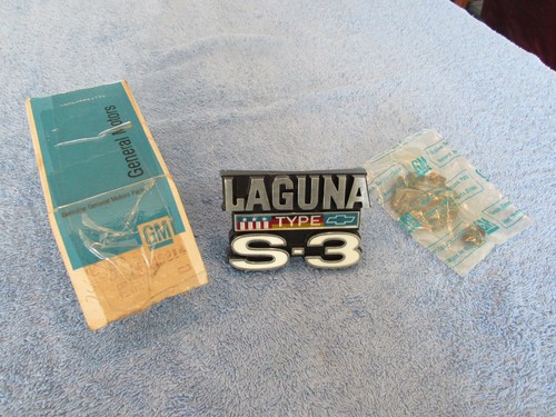 Genuine NOS GM Grill Emblem 1974 Chevelle Laguna Type S-3 U.S.A. made ...