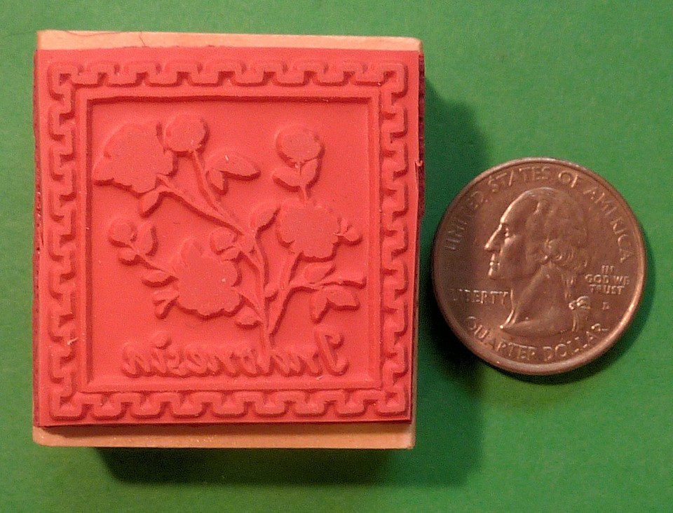Country and Continent Passport Stamp Frame Rubber Stamps, wood mtd ...
