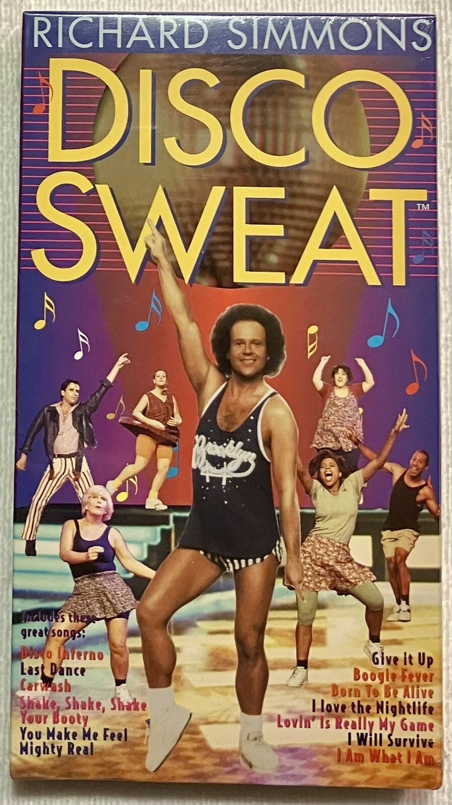 Richard Simmons Disco Sweat (VHS) New, Sealed | eBay
