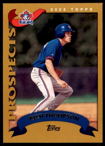 2002 Topps Rich Thompson Baseball Cards #689 | eBay