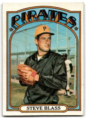 1972 Topps Steve Blass Pittsburgh Pirates #320 | eBay