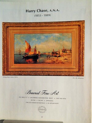 HARRY CHASE ART PIECE VTG ORIG 2003 ADVERTISEMENT | eBay