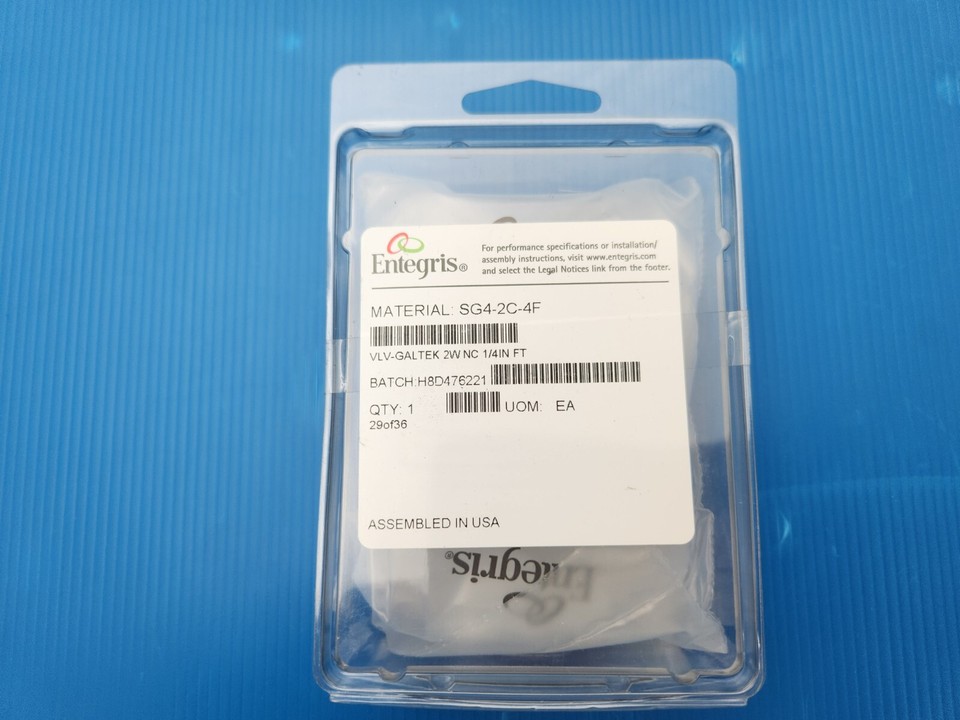 Integris SG4-2C-4F VLV-GALTEK 2W NC 1/4IN FT | eBay
