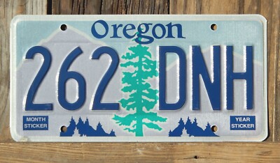 OREGON Expired License Plate 262 DNH (#OR00022) | eBay