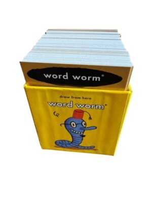 1998 Cranium Original Board Game Yellow Replacement Word Worm Cards ...
