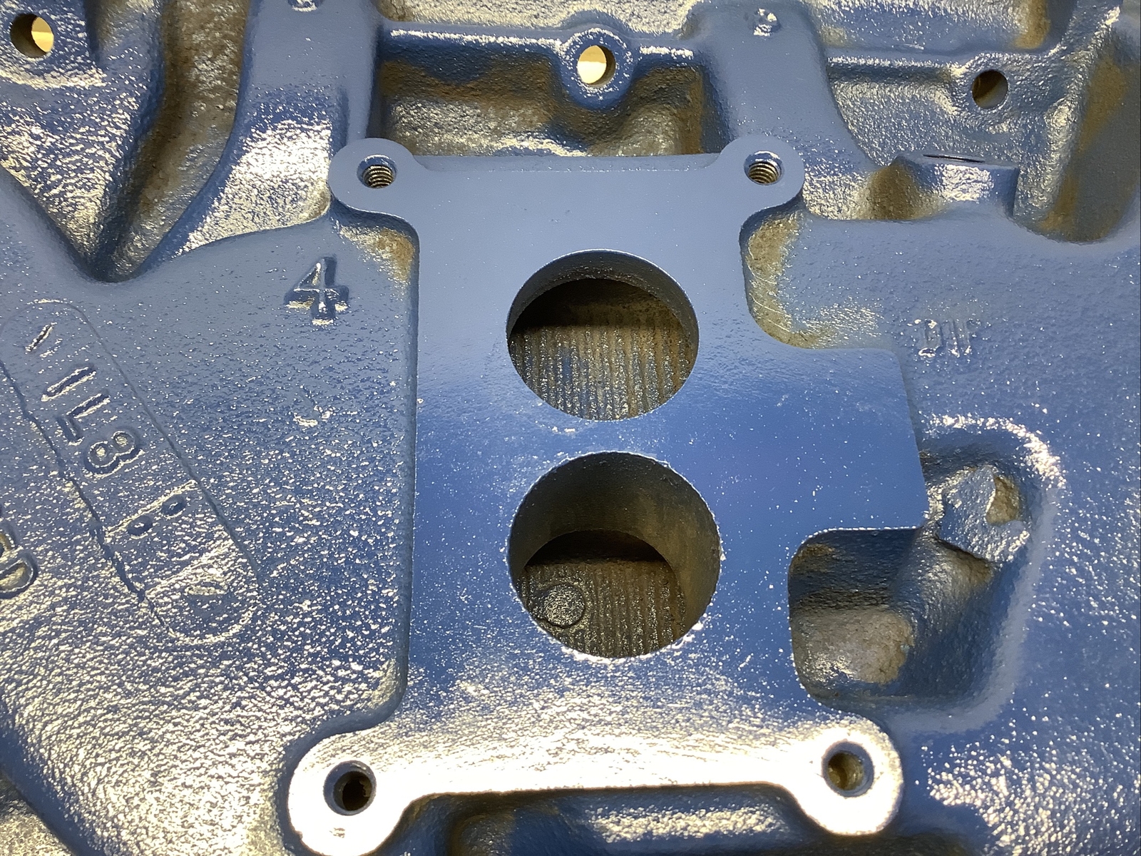 1962-1963 FORD FE 352 360 390CI 2 BARREL BBL INTAKE MANIFOLD - CODE 1L8 ...