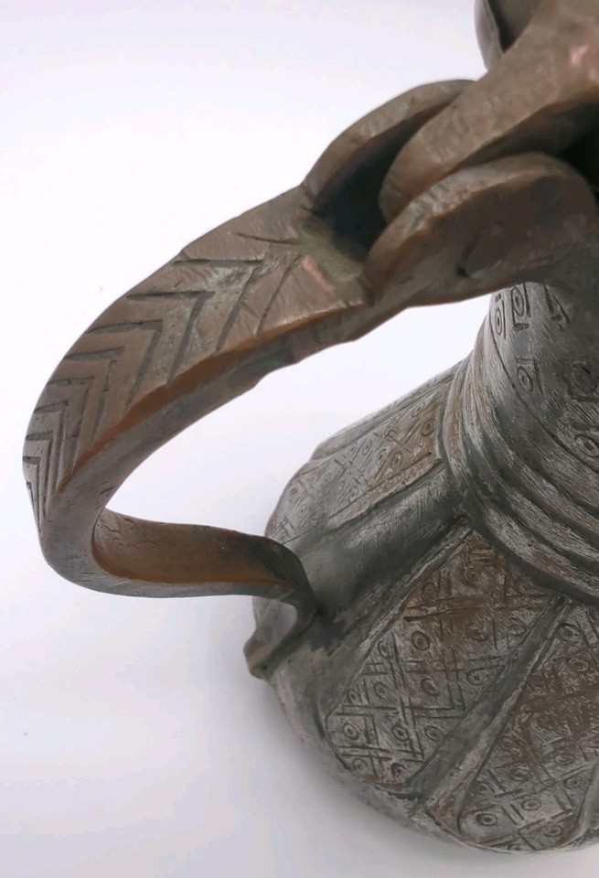 Antique Middle East Dallah Coffee Pot Handcraft Yemen/Oman Bedouin ...