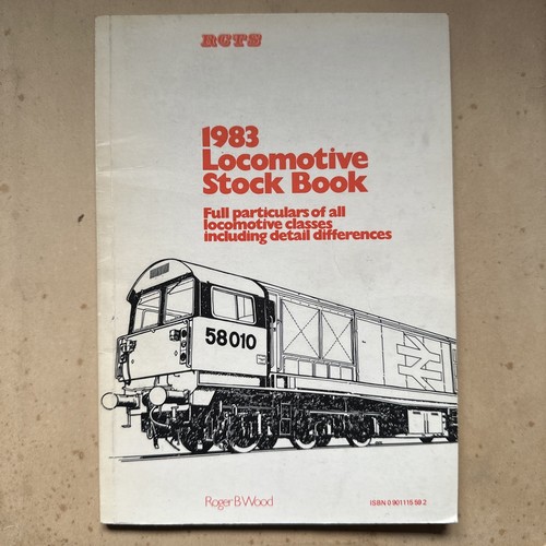 1983 RCTS Locomotive Stock Book Nice Copy Railway British Railway | eBay UK