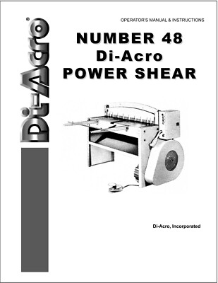 Fabrication - Diacro Shear