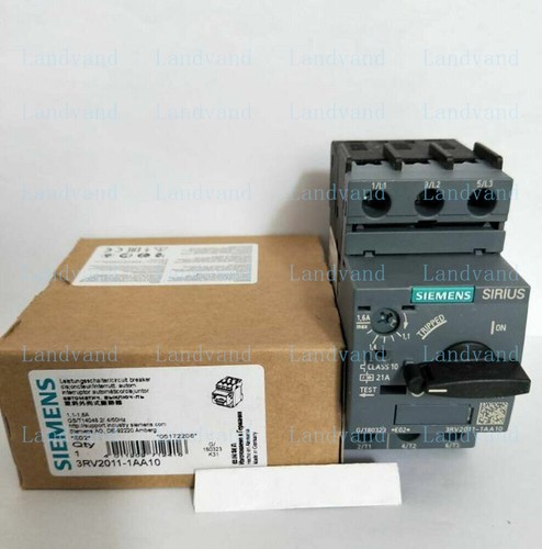 New In Box 3RV2 011-1AA10 Siemens Circuit Breaker Controller 3RV2011 ...