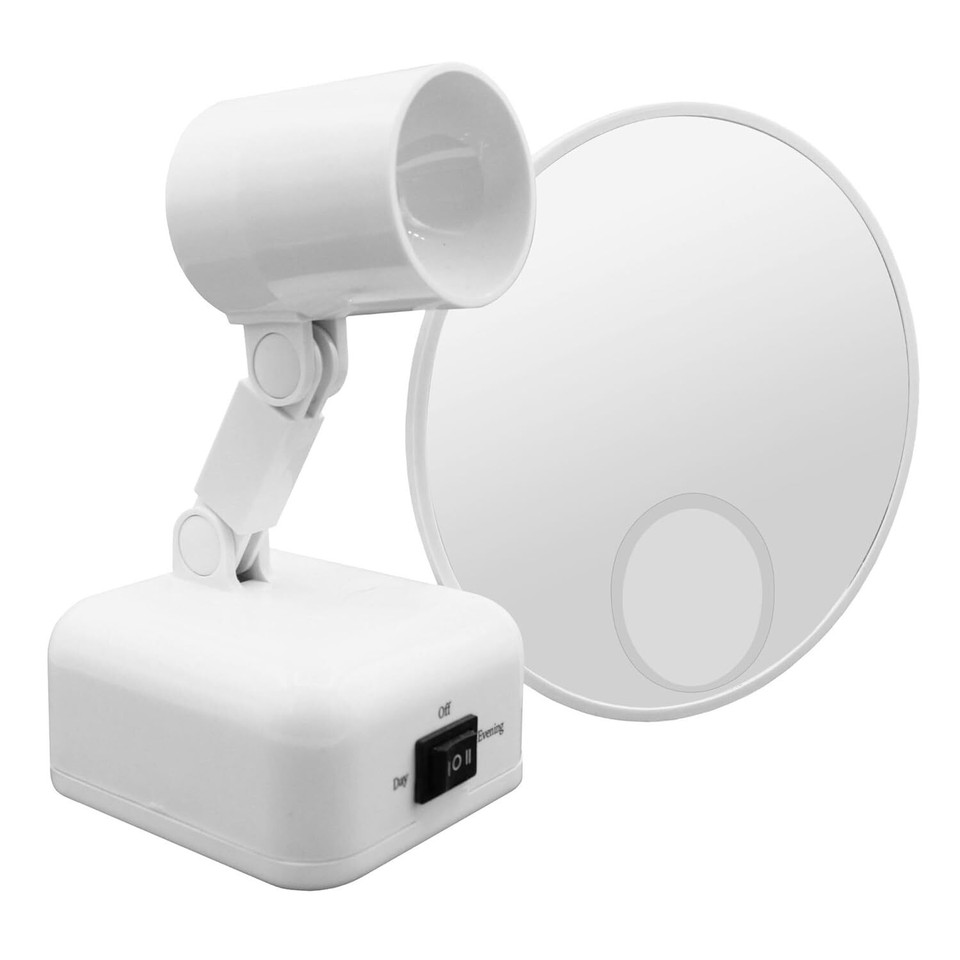 Floxite 15X Supervision Magnifying Mirror Light, Dove White | eBay