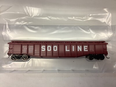 Roundhouse #82115 HO scale “SOO Line” 50' covered gondola Rd.#67479 | eBay