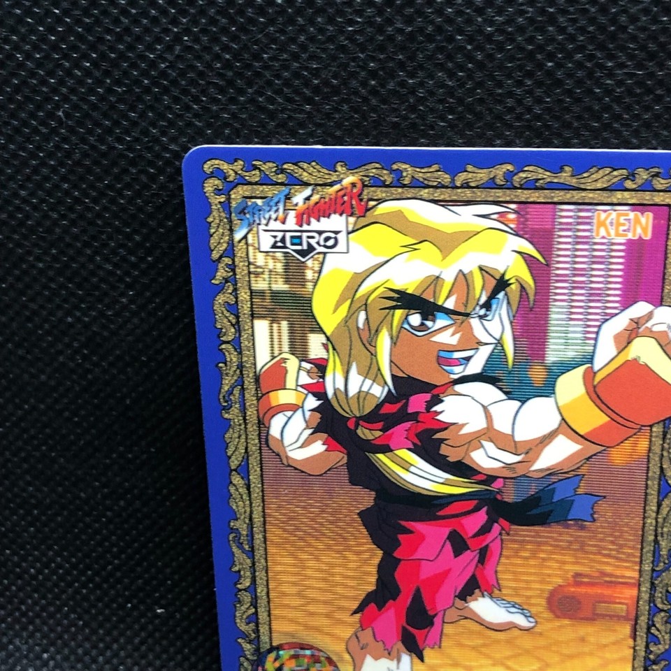 Ken Street Fighter Zero Capcom Bandai TCG Card 1996 No.20 japanese ...