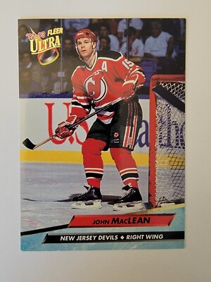 1992-93 Fleer Ultra John MacLean #115 New Jersey Devils | eBay