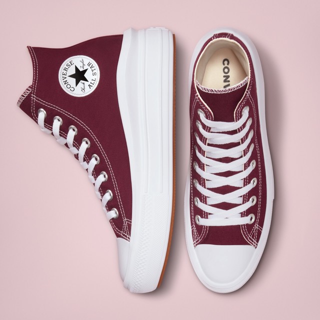 Size 8.5 - Converse Chuck Taylor All Star Move Platform High Dark ...