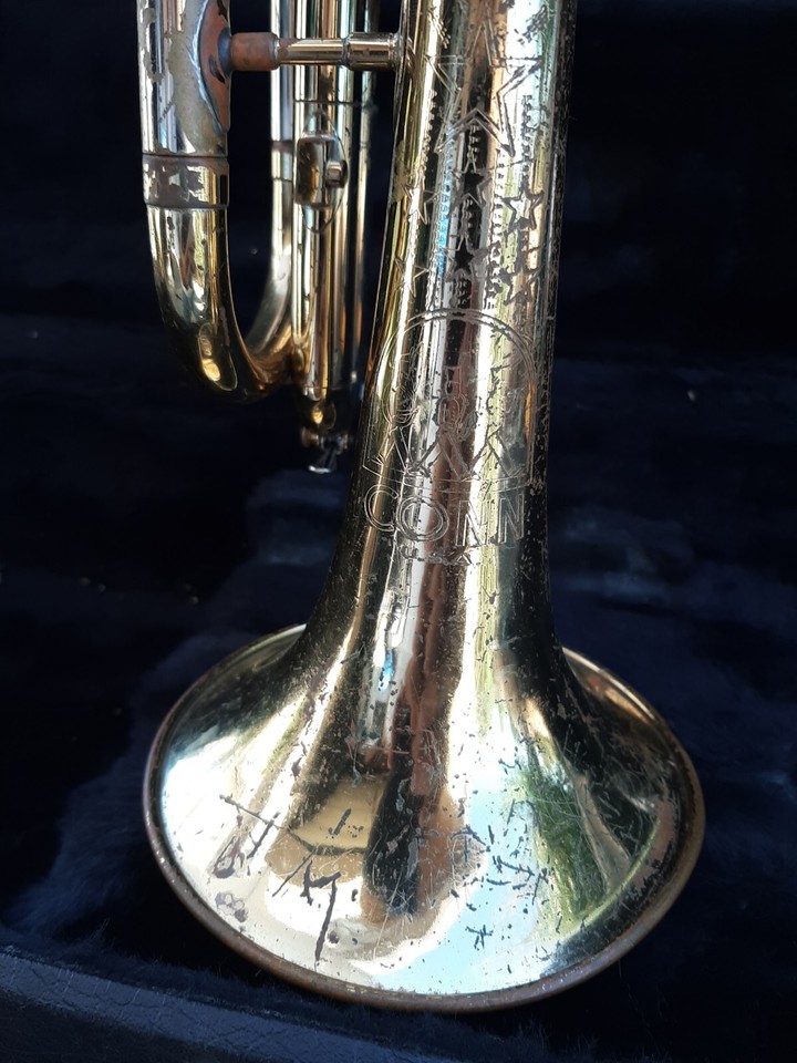 conn trumpet Or Cornet Horn With Case No Mouthpiece | eBay