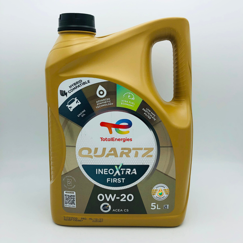 Total Quartz Ineo Xtra First 0W-20 Synthetic Engine Oil - 5 Litres ...