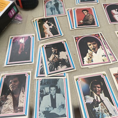 1978 Elvis Presley Boxcar Enterprises trading cards 48 total CD | eBay
