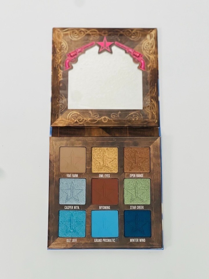 JS Star Ranch Mini Eyeshadow Palette 9 Pigmented Colors Matte and ...