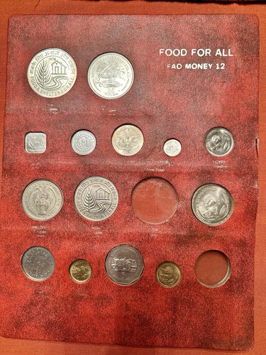 Food For All FAO Money Incomplete Coin Set 14 Coins | eBay