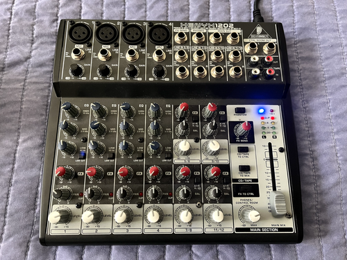 Behringer Xenyx 1202 Audio Mixer w/ Power Supply | eBay