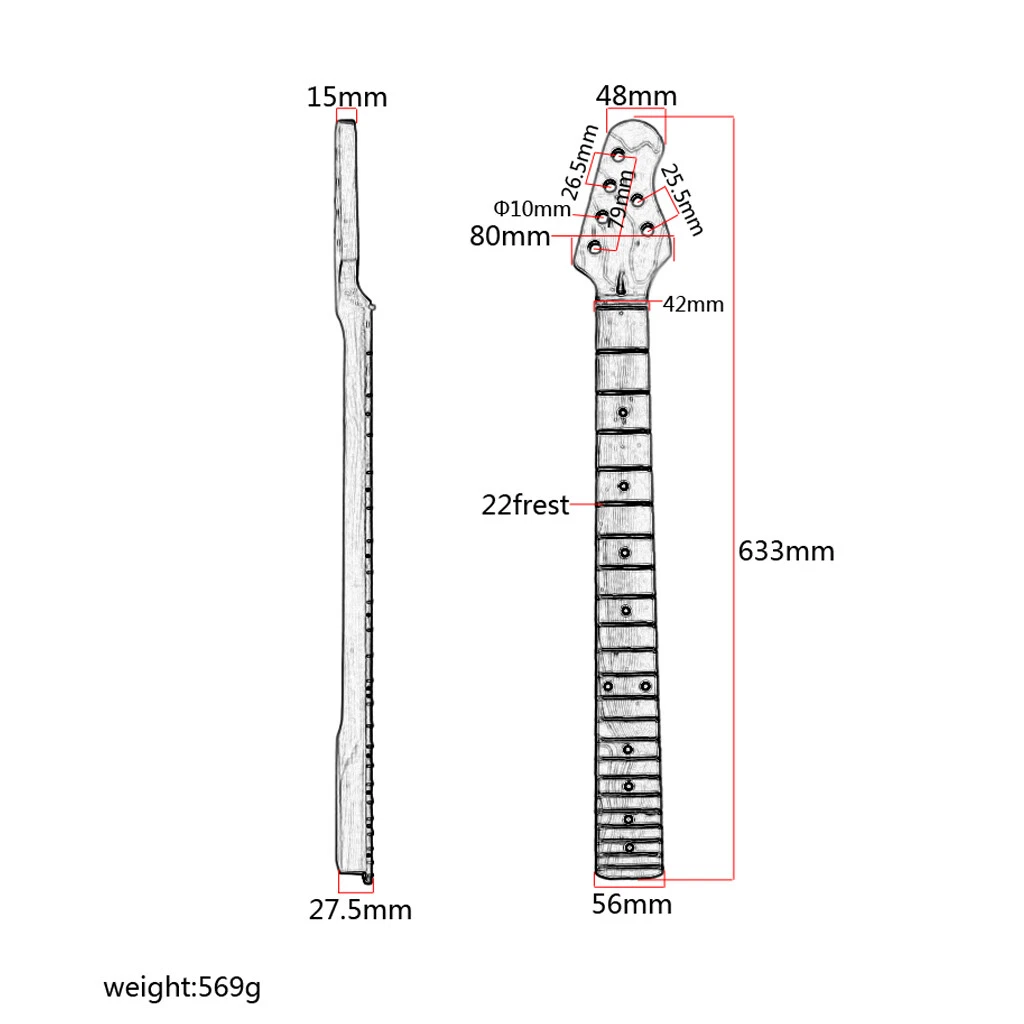 Fender Neck Specifications