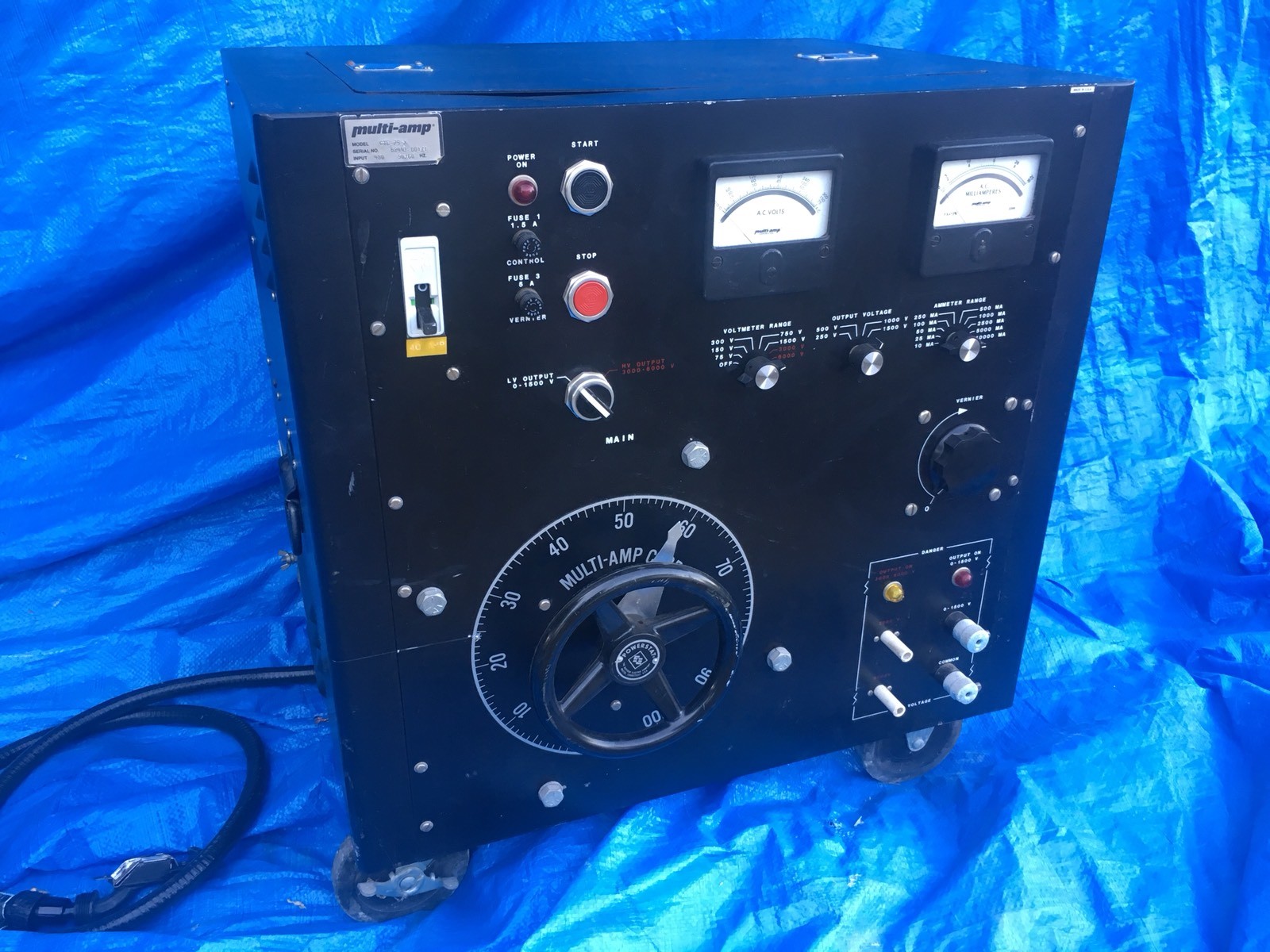 Multi Amp CTE-75-X Circuit Breaker Tester Test Kit Set | eBay