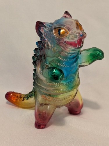 Mark Nagata Custom Negora Clear Sofubi Figure MAXTOY 2013 Japanese Vinyl | eBay