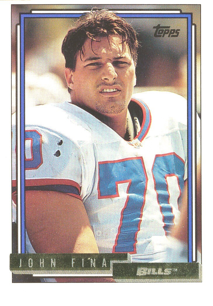 TOPPS HI-# GOLD John Fina RC BILLS CARDINALS Arizona WILDCATS | eBay