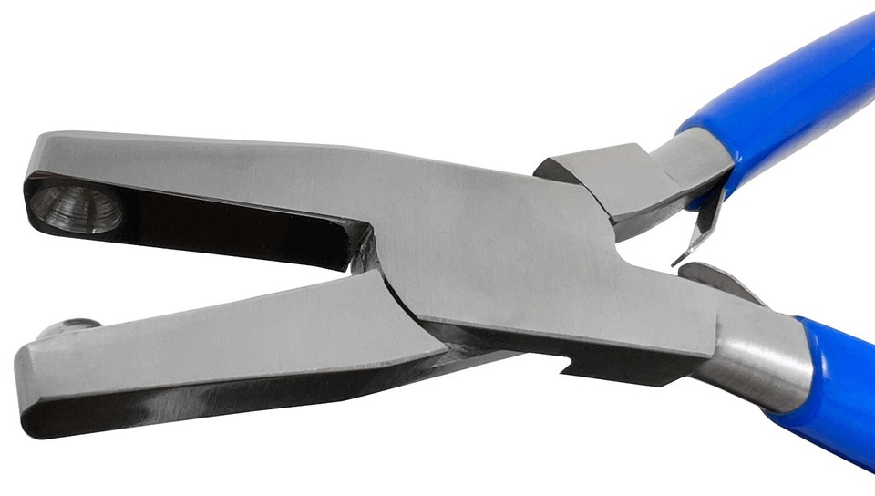 Dimple Forming Pliers 7 MM w/ Blue Handles Jewelry Making Metal Forming ...