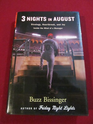 3 NIGHTS IN AUGUST HARDBACK BOOK BY BUZZ BISSINGERS PRE-OWNED | eBay