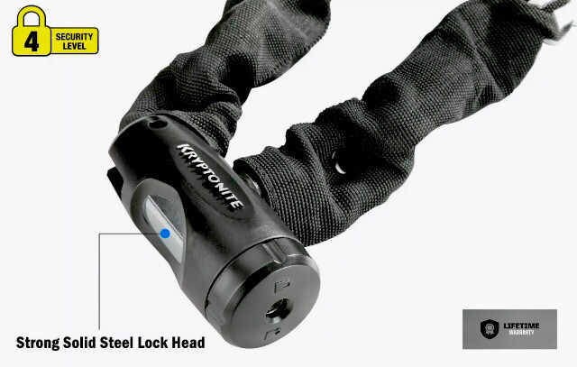 Kryptonite KC890 8mm Chain Bicycle Lock for sale online | eBay