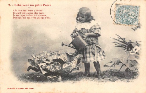 CPA BERGERET - Bébé veut un petit frére 2 (144037) | eBay