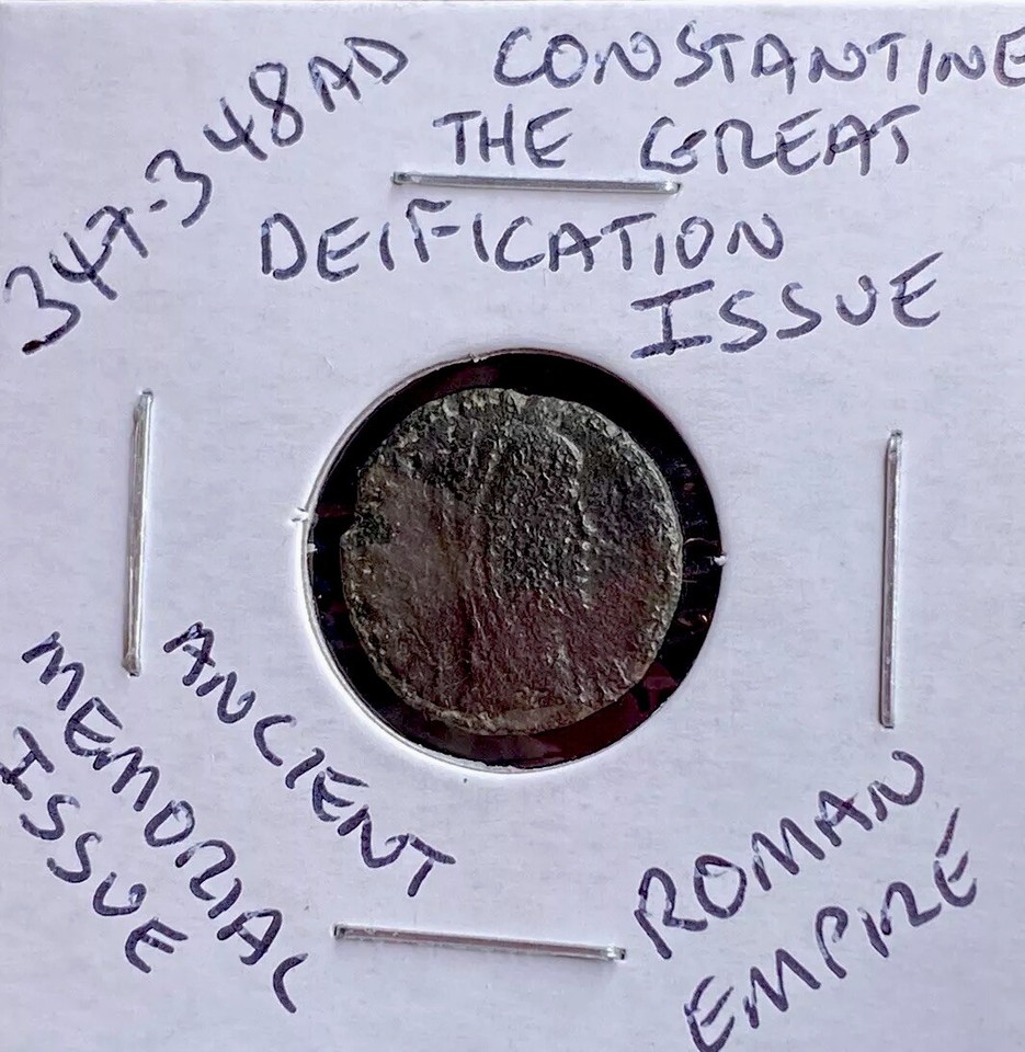 Authentic Constantine The Great Ancient Roman Coin 347AD Veiled ...