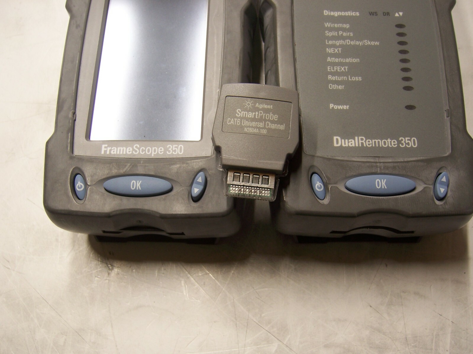 Agilent DualRemote 350 FrameScope 350 SmartProbe Cat6 Uni Chan ...