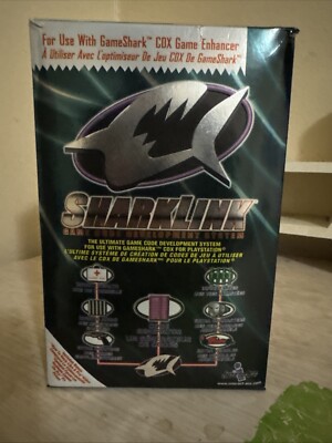 NEW SHARKLINK GAMESHARK CODE DEVELOPMENT KIT FOR PSONE PLAYSTATION 1 ...