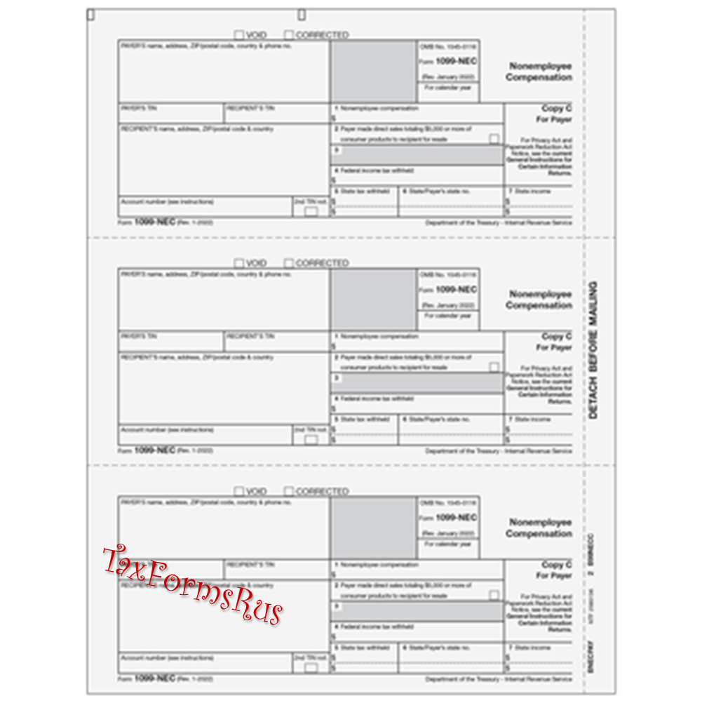 2023 IRS TAX FORMS KIT:: 1099-NEC Laser 6 recipients +envelopes +(1 ... 2023 IRS TAX FORMS KIT:: 1099-NEC Laser 6 recipients +envelopes +(1 ...